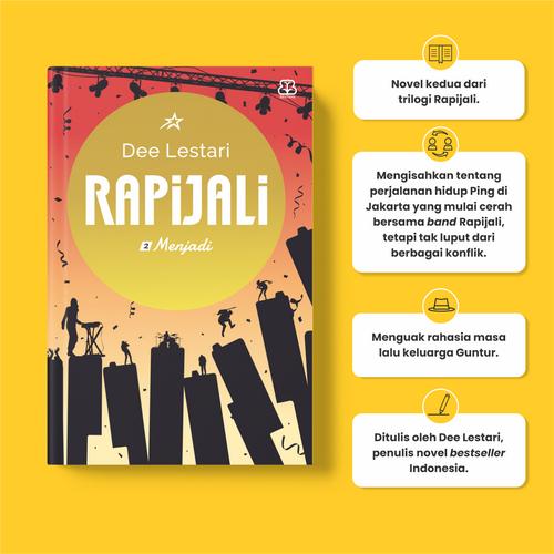 Promo Buku Novel Bentang : Rapijali 2 - Dee Lestari - Kota Depok ...