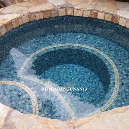 Jual Mosaic Mosaik Mosaik Mozaik Keramik Tile Aesthetic Pool Tile Type ...