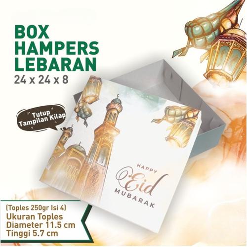 Jual Box Hampers Kue Kering Lebaran Box Packaging Cookies Idul Fitri ...
