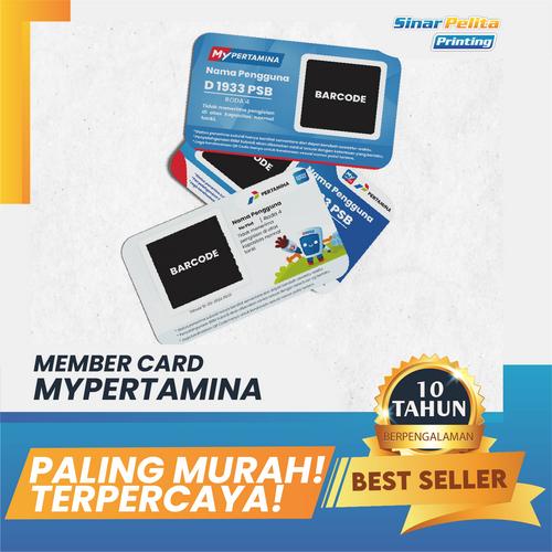 Jual Kartu My Pertamina Barcode | Kartu Subsidi Pertamina | ID Card My ...