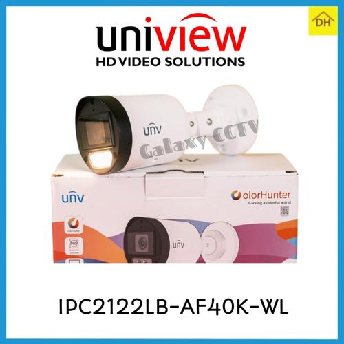 Jual IPC2122LB-AF40K-WL Uniview 2MP HD ColorHunter Mini Fixed Bullet Network Camera - Jakarta ...