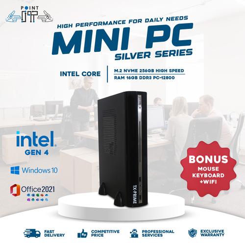 Promo Mini PC / Komputer Rakitan Gen 4 Office Intel Core i3 4130 | i5 4570 | i7 4770 / RAM 16GB ...
