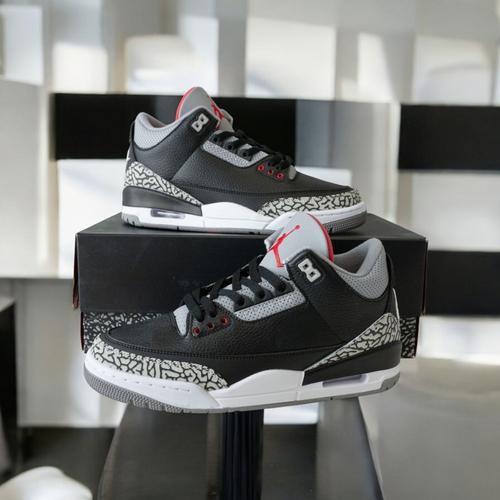 Promo Sepatu Sneakers Pria NIKE AIR JORDAN 3 Tinker Black ORIGINAL ...