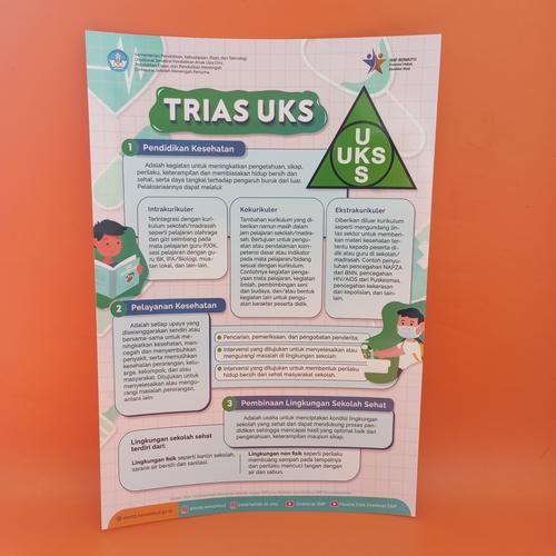 Jual Poster Trias UKS Terbaru - Poster Sekolah - Poster Kesehatan Sekolah - Kab. Sleman ...