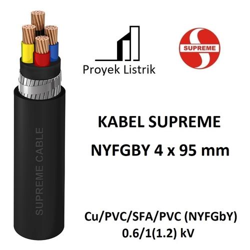 Jual SUPREME Kabel NYFGBY 4x95 mm Tanam Tanah 4 x 95 Cable 4x95mm 4 x ...