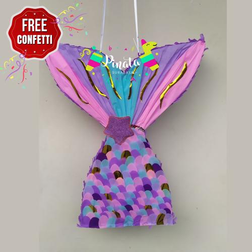 Jual Pinata ulang tahun PREMIUM Mermaid Ekor Duyung pukul / tarik ...