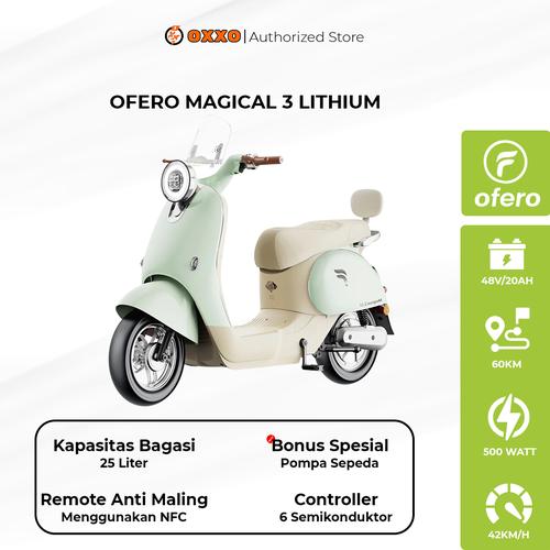 Jual [OFFICIAL] OFERO Sepeda Listrik Magical 3 Lithium 500WATT 48V20AH ...