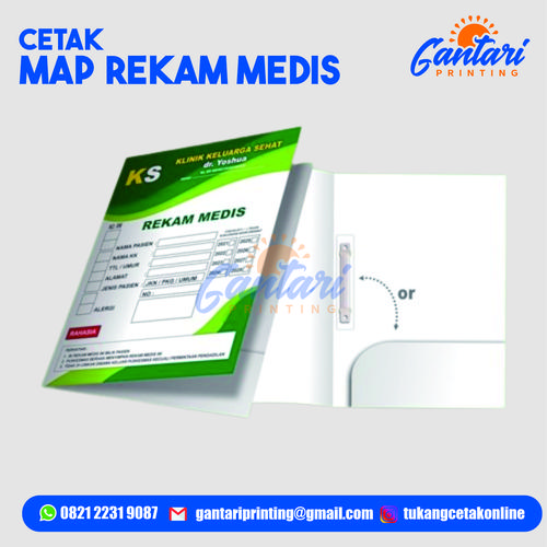 Jual Cetak Map Rekam Medis /Map Rumah Sakit/Map Puskesmas /Map Klinik ...