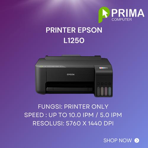 Jual Printer Epson L1250 Print Only WiFi Wireless A4 Single Function ...