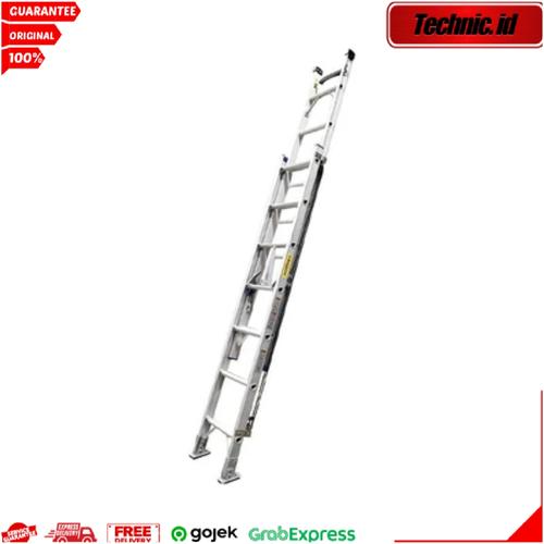 Promo Tangga Lipat Krisbow 4 Meter Tangga Ekstensi Aluminium 13 Step ...