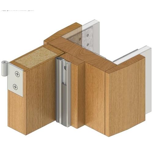 Jual Raven Acoustic Door & Window Frame Seal RP78Si 3000mm Bronze Brown ...