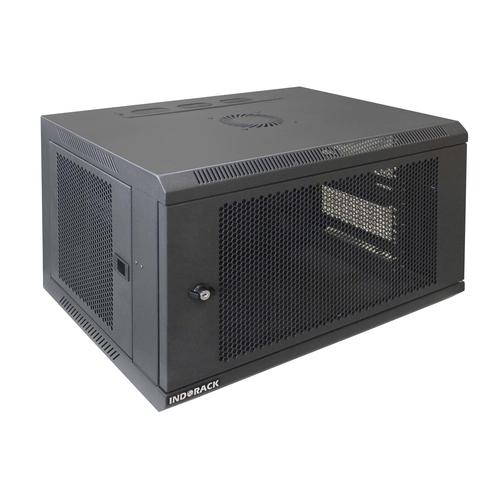 Jual Indorack Wallmount Rack 6U Depth 450mm Single Door - WIR4506S ...