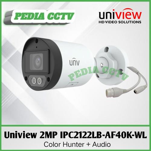 Jual IPC2122LB-AF40K-WL Uniview 2MP HD ColorHunter Mini Fixed Bullet Network Camera - Jakarta ...