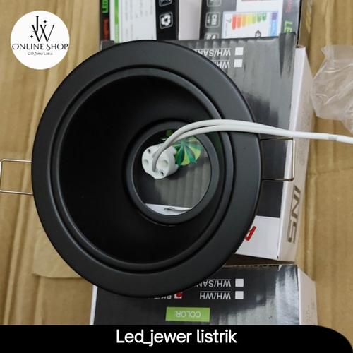 Jual Rumah Lampu Downlight Pinghole/ Spotlight MR16/ Downlight Halogen ...
