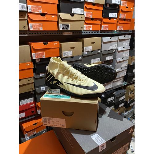 Jual Sepatu Futsal Nike Superfly 9 Club TF Lemonade Black DJ5965-700 ...