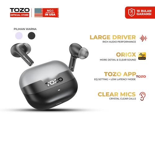 Promo TOZO Agile Nova True Wireless Bluetooth Support APP TOZO EQ Setting TWS Bass Earphone ...