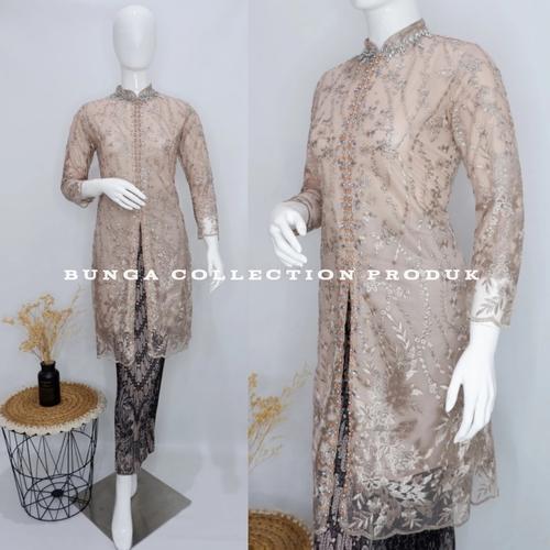 Jual kebaya tunik brokat/kebaya modern/kebaya set rok/kebaya/kebaya ...