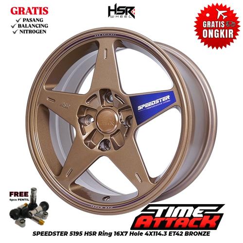Jual Velg Mobil Honda Cielo HSR Speedster Ring 16 Pcd 4x114,3 - Toko ...