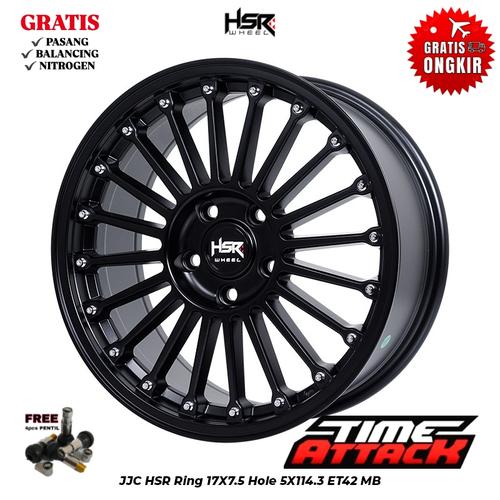 Jual Velg Mobil Suzuki Ertiga HSR JJC Ring 17 Baut 5x114,3 - Toko Velg ...