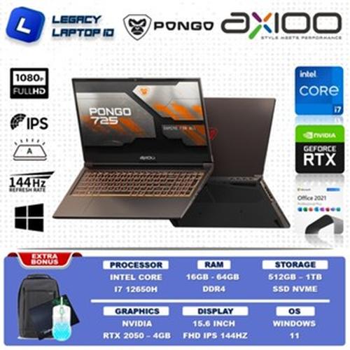 Jual Laptop Gaming Axioo Pongo 725 Intel Core i7 12650H Ram 64GB 1TB ...