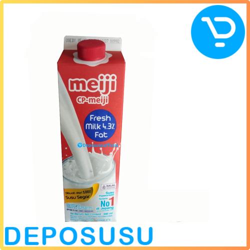 Promo Meiji Pasteurized Fresh Milk Import Japan Deluxe Milk Susu Segar terlaris di Jepang Cp ...