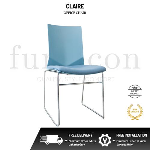 Jual Kursi Kantor Furnicon Claire Blue / Kursi Kerja Kantor Work Office ...