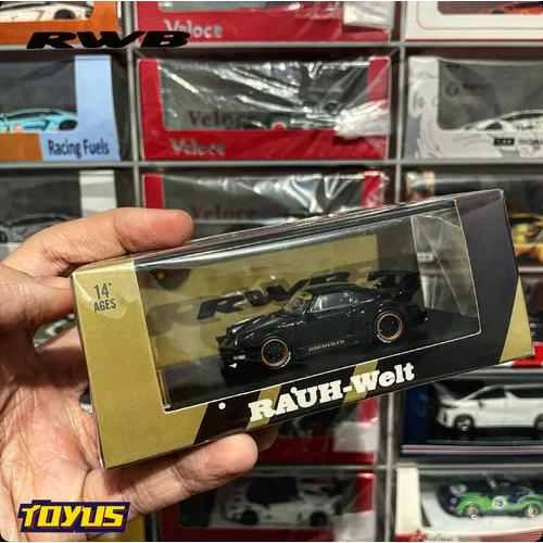 Jual Star Model - Porsche RWB 964 GT Wing Rokweiler Black - Jakarta ...