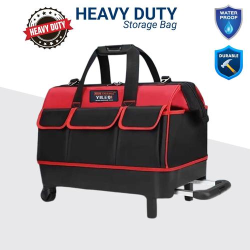 Promo Tas Perkakas Tool Bag Storage Besar Waterproof Bag Box Heavy Duty ...