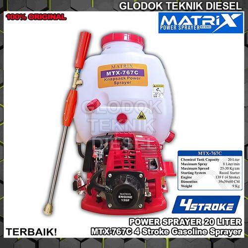 Jual Matrix Mesin Sprayer Semprot Hama Gendong 20 Liter 8 Liter /min MTX-767C 767 C Knapsack ...