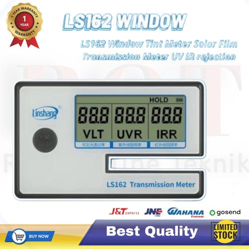 Jual LS162 Window Tint Meter Solar Film Transmission Meter UV IR ...