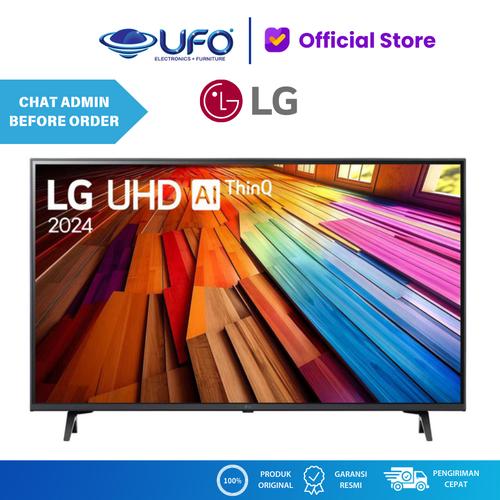 Promo LG 43UT8050PSB LED TV SMART 4K UHD 43 INCH Cicil 0% 3x - Kota ...