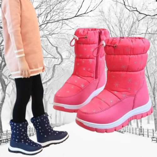 Promo Sepatu anak winter musim dingin salju tebal waterproof anak laki ...
