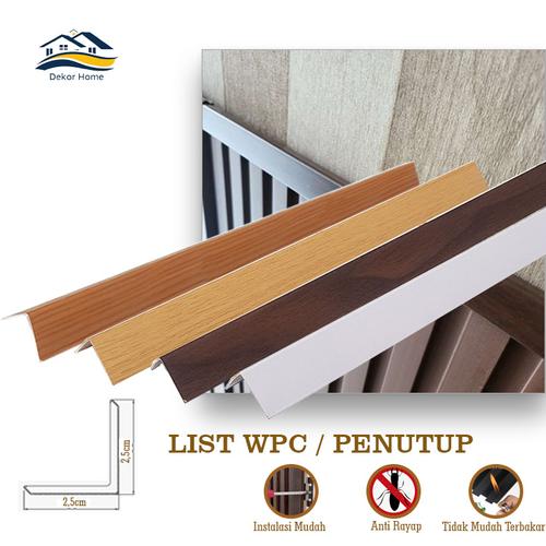 Promo SIKU L WPC / PVC LIS TANGG / LIST SUDUT SIKU L WPC WALLPANEL ...