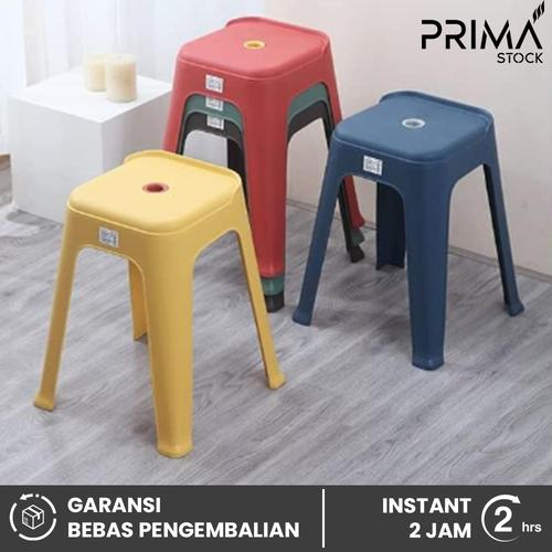Jual KURSI BASO SUSUN PLASTIK TEBAL STOOL CHAIR MODERN PASTEL CAFE 665 ...