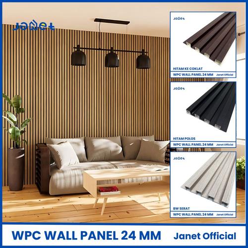 Promo Wpc Wall Panel Hiasan Dinding Wood Panel 3 Meter 300x16 Warna ...