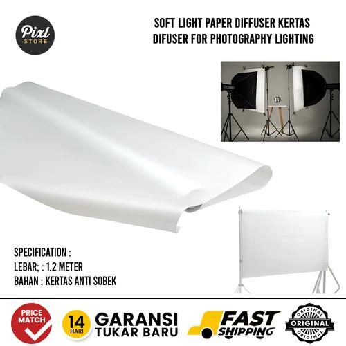 Jual Soft Light Paper Diffuser Kertas Difuser for Photography Lighting ...