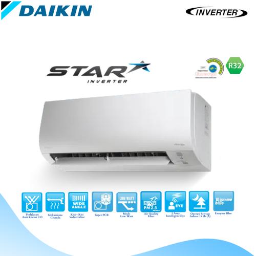 Jual AC Split 3 PK Daikin STAR INVERTER STKC71T / FTKC71T - Kota ...