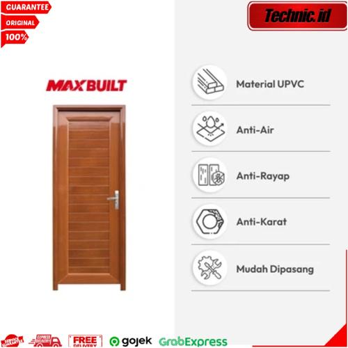 Jual Pintu WC UPVC Pintu Kamar Mandi Maxbuilt 198 x 70 x 7 Cm Upvc Door ...