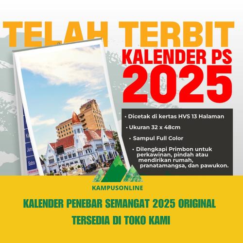 Promo KALENDER PENEBAR SEMANGAT 2025 - KALENDER PRIMBON JAWA TERLENGKAP ...