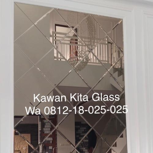 Jual Kaca cermin bevel wajik dinding - Jakarta Timur - Kawan Kita Glass ...