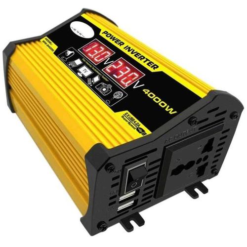 Jual Inverter 4000 Watt Power Inverter Transformer DC 12V to AC 220V ...
