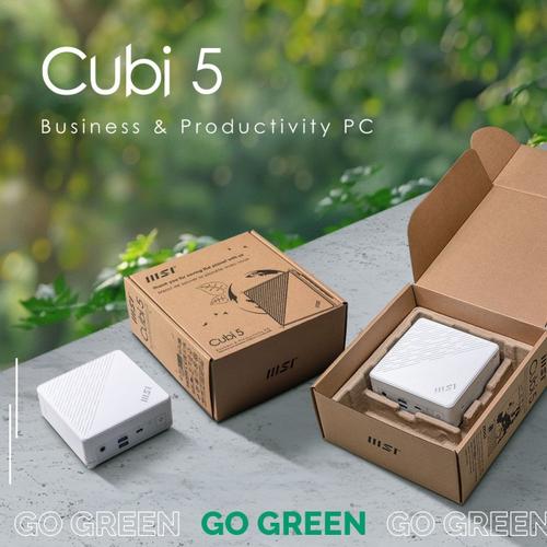 Promo MSI CUBI Mini PC | i3-1215U | 16GB | NVMe | Office Desktop Cicil ...