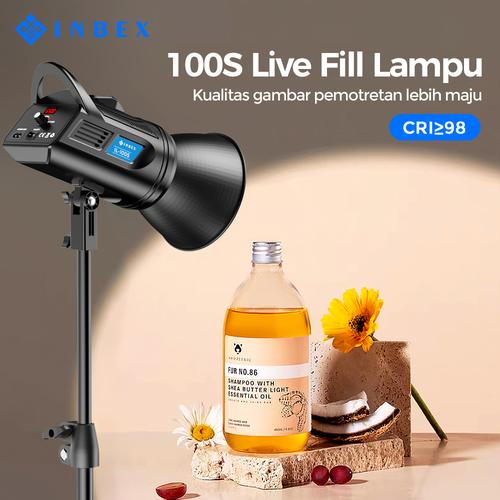 Jual INBEX IL-100S Live Fill Lampu Foto Studio Lighting LED Display ...