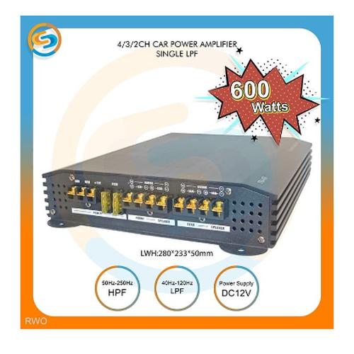 Jual AMPLI 4CH MOSFET POWER AMPLIFIER 4 CHANNEL SINGLE LPF RWO ...