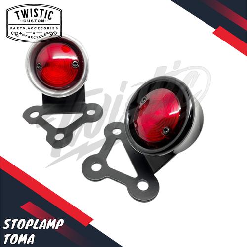 Jual Stoplamp Lampu Rem LED Toma Motor Chopper Bobber Custom Universal ...