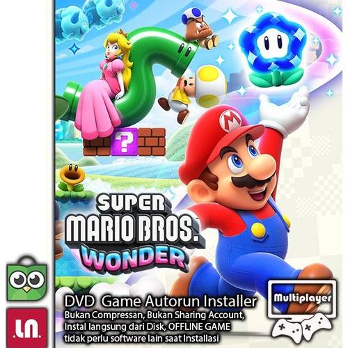 Jual Produk Baru!! Super Mario Bros. Wonder - PC DVD Game Adv ...