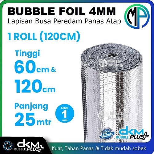 Jual Bubble Alumunium Foil Peredam Panas Atap 120cm x 25m / Insulation ...