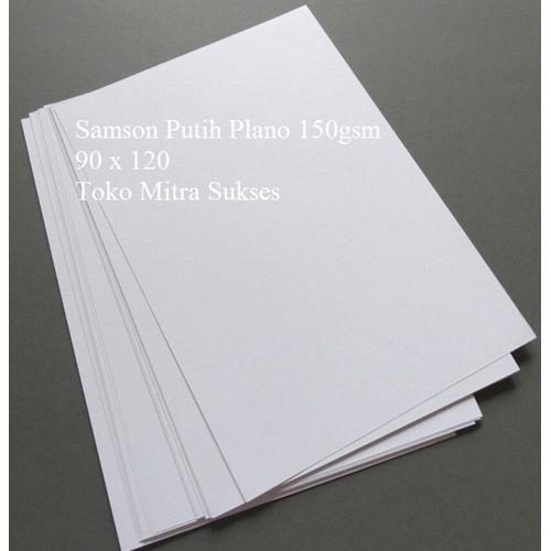 Jual Plano – 90cm x 120cm Samson Putih Bleached Sack Kraft 80gsm – 100gsm – 120gsm – 150gsm ...