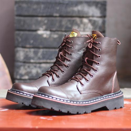 Jual SEPATU BOOT PRIA KULIT ASLI BLACK MASTER UNDERGROUND 4 WARNA FRE ...