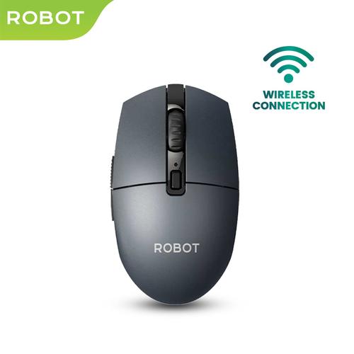 Promo ROBOT Mouse Wireless M317 Grey dengan 2 Tombol Shortcut ...